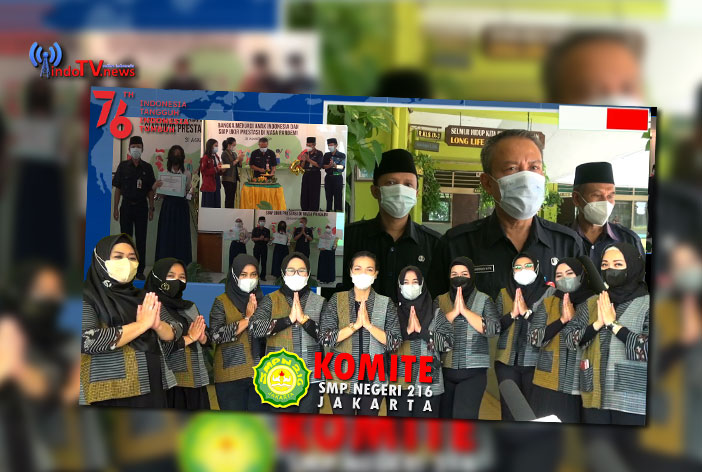 Dirgahayu RI 76, SMPN 216 Jakarta Berikan Penghargaan Kepada 18 Siswa ...