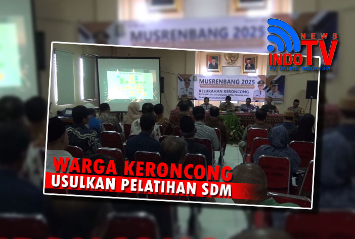 Musrenbang 2025 Kel Keroncong, Warga Usulkan Pembinaan SDM